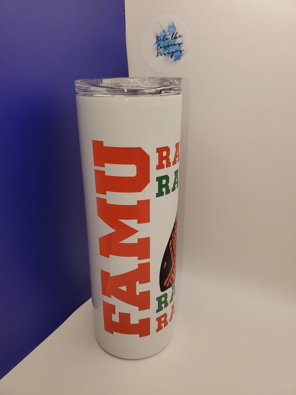 FAMU "Rattlers" 20oz – Into the Cosmos Designs